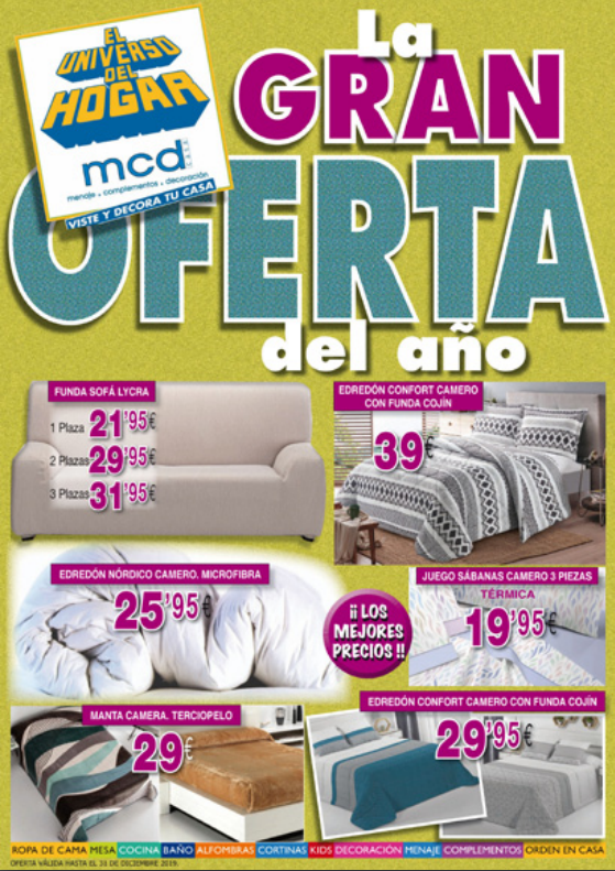 Menaje del Hogar para tu Casa en El Universo del Hogar, en Madrid